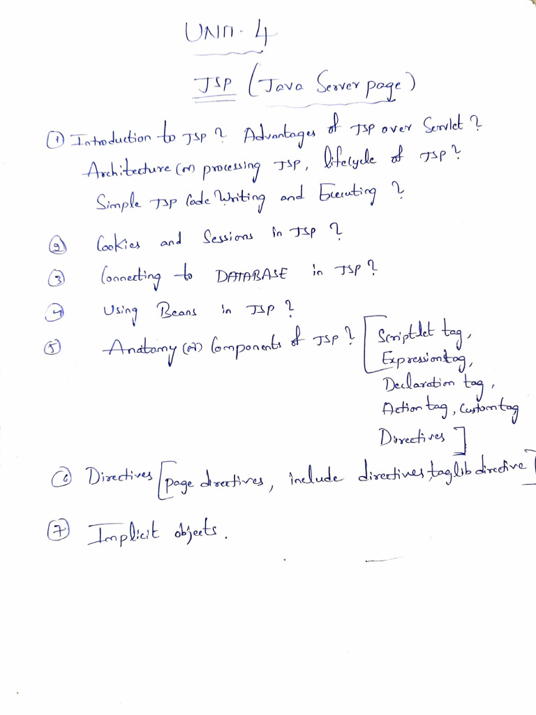 Jsp | PDF | Java Enterprise Platform