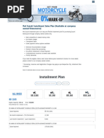 Suzuki Motorcycle Installment Plans 2025 | PDF