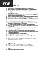 JC Setswana Revision Papers | PDF