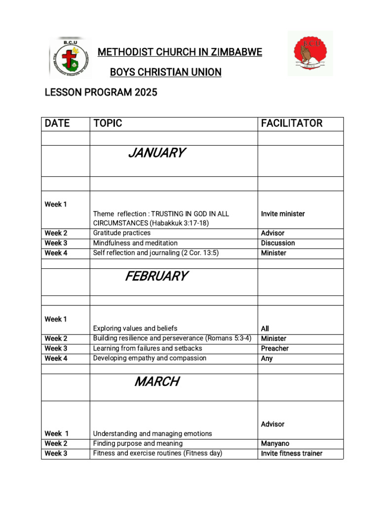 Senior BCU 2025 Programme | PDF | Psychological Resilience | Social Psychology