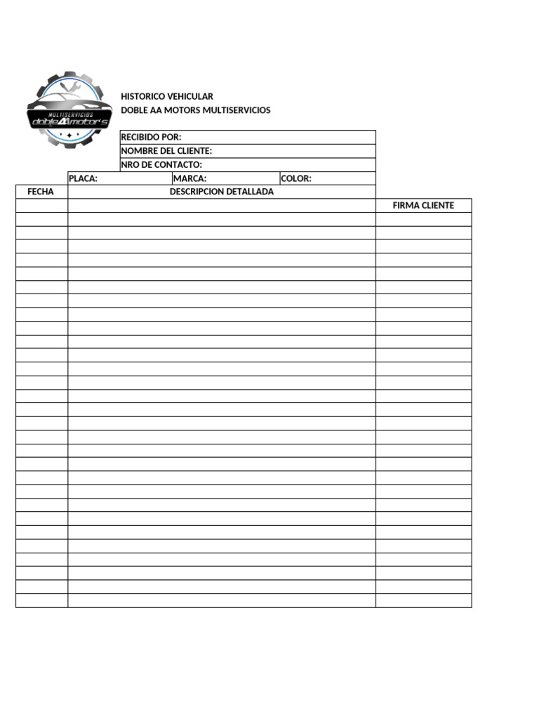 Registro Vehicular | PDF