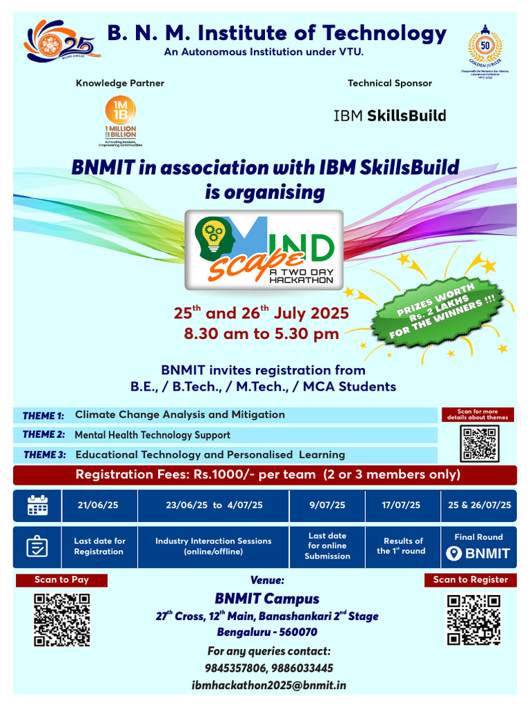 Ibm Hackathon 2025 Bnmit | PDF