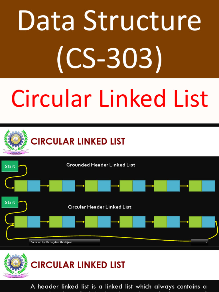 Circular Linked List | PDF | Algorithms And Data Structures | Computer Data