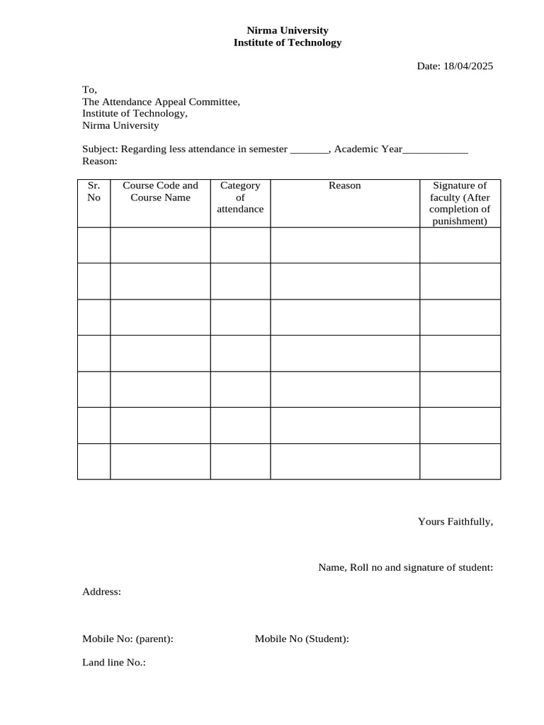 Final Review Undertaking Form | PDF