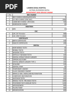 AIIMS Rate List | PDF | Coagulation | Blood Plasma