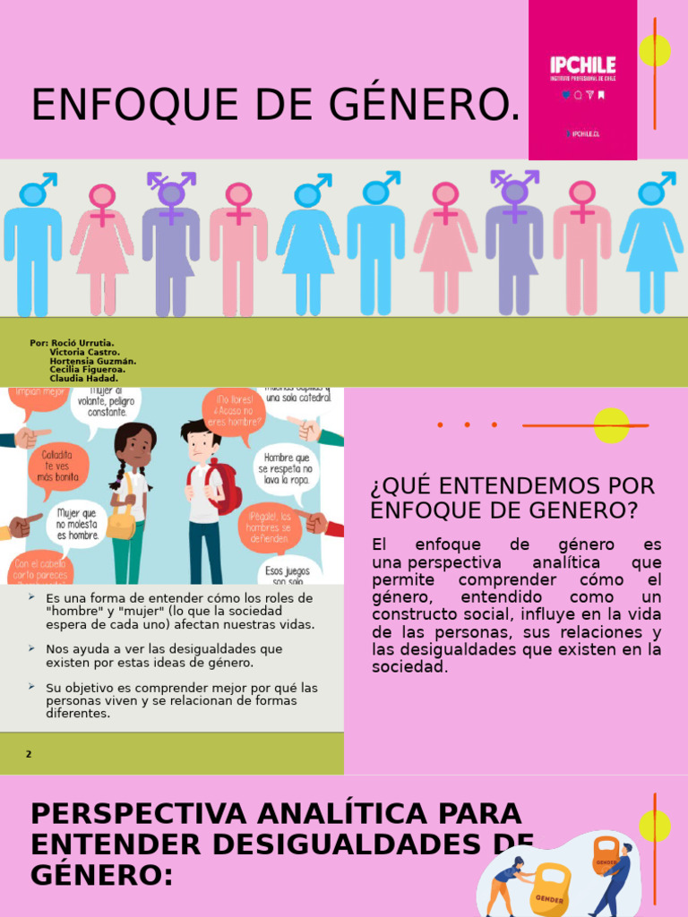 Enfoque de Genero | PDF | Estudios de género | Igualdad de género