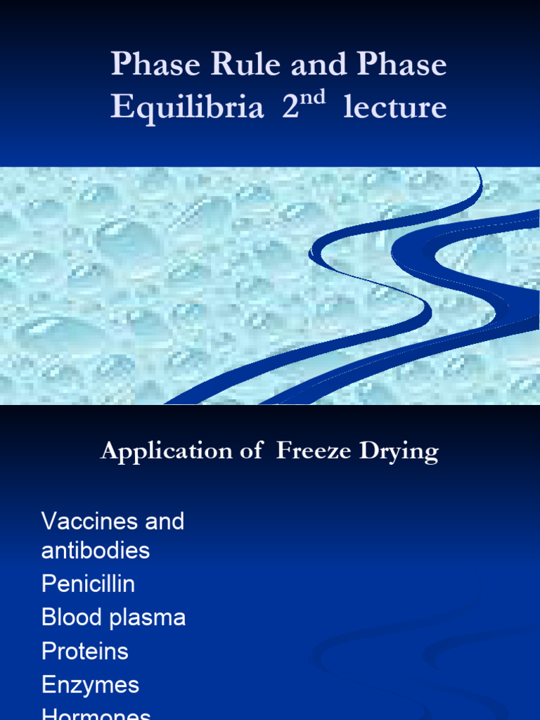 Phase 2nd Lecture 2024 | PDF | Phase (Matter) | Liquids