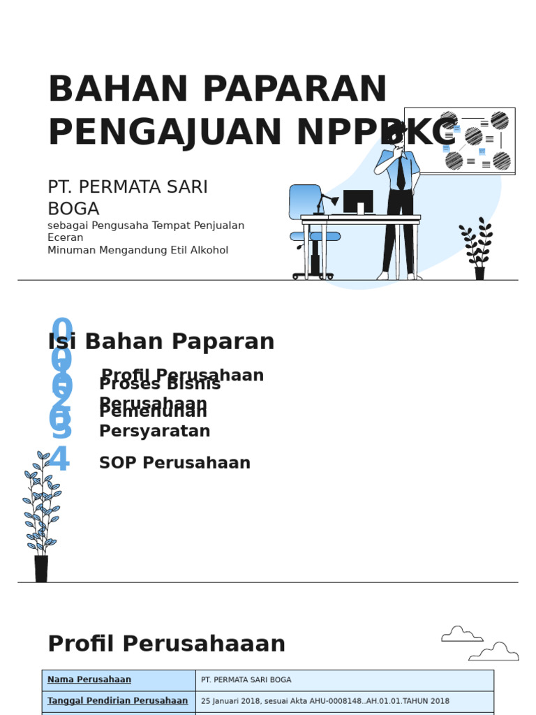 Contoh PPT Paparan NPPBKC - 095722 | PDF