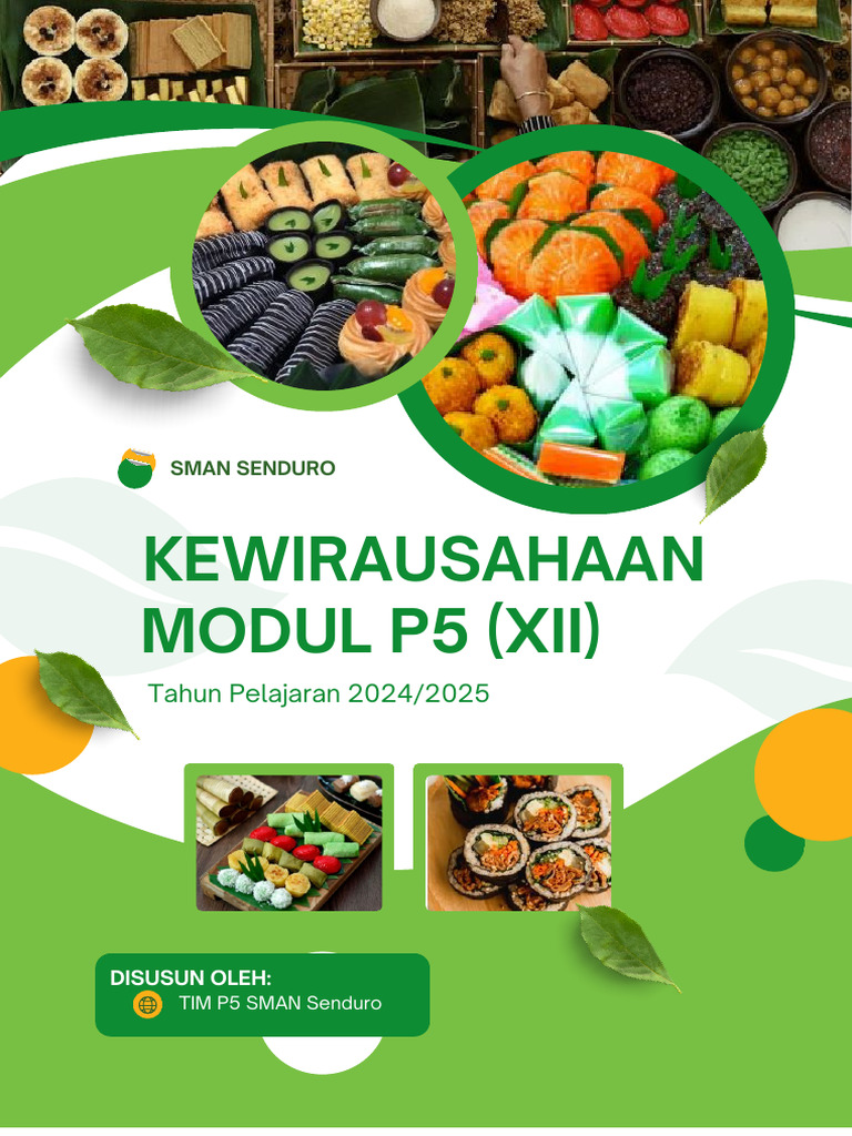 Modul p5 Kewirausahaan 24-25 (Xii) | PDF