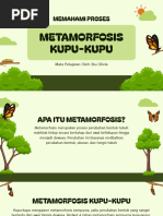 Metamorfosis Kupu-Kupu Kelas 4 | PDF