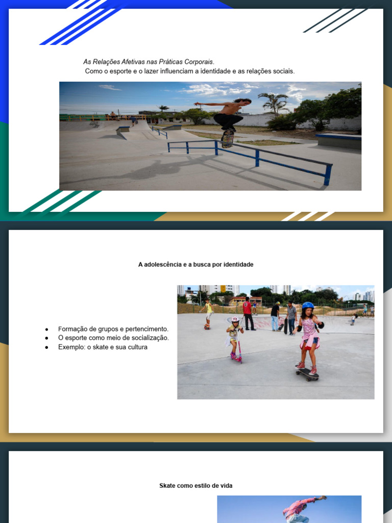 As Relacoes Afetivas Nas Praticas Corporais Sakte. 3 Ano 1 B | PDF