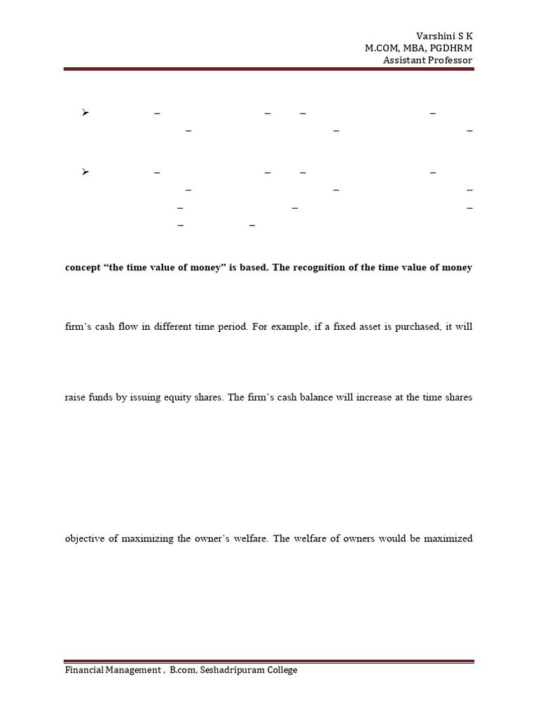 UNIT 2 Time Value of Money | PDF | Bonds (Finance) | Valuation (Finance)