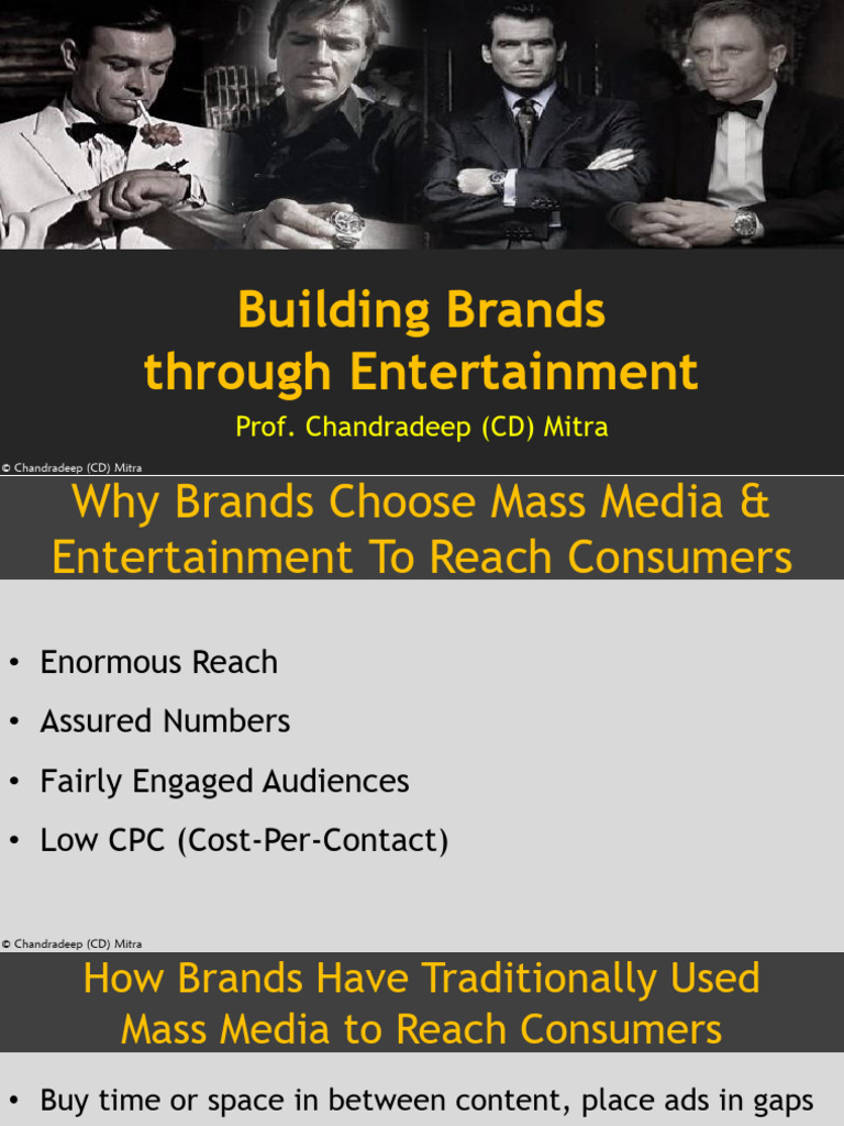 MEM (T6,24 25, MBA, IIMC) Branded Entertainment (CDM) | PDF | Brand | Marketing