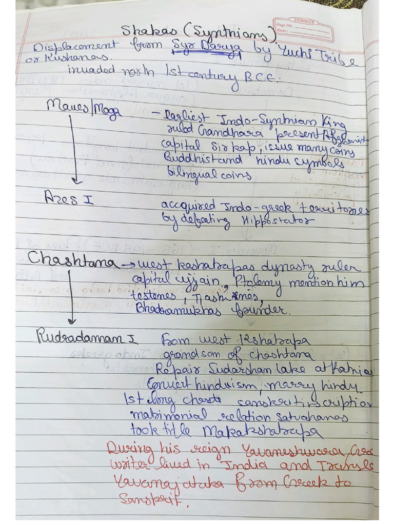 Shakas Lineage | PDF