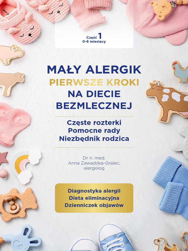 Maly Alergik Pierwsze Kroki Na Diecie Bezmlecznej | PDF