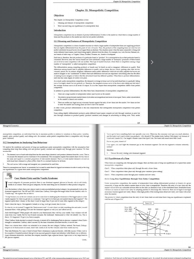 Unit 4.4 - Monopolistic Competition | PDF
