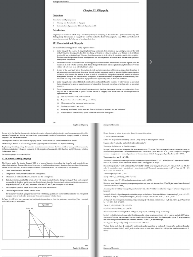Unit 4.5 - Oligopoly | PDF