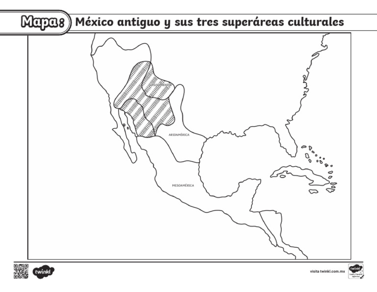 Mapa de las tres superáreas culturales | PDF