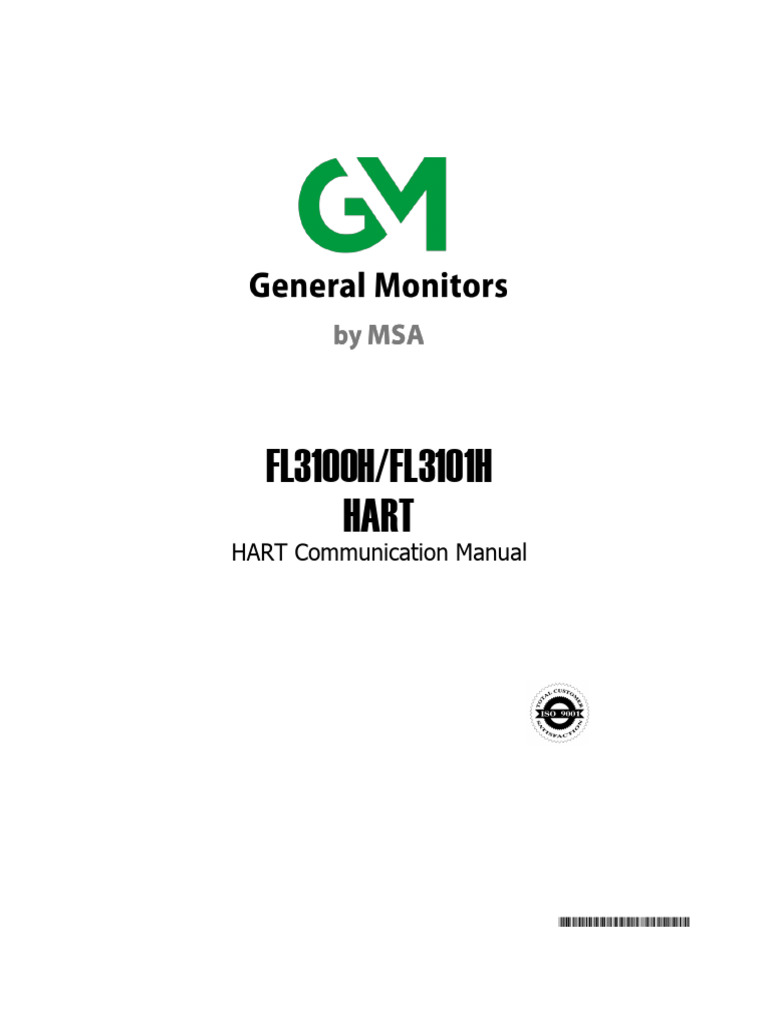 FL3100H/FL3101H HART Manual Guide | PDF | Computer Engineering | Computing