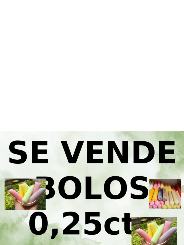 Bolos | PDF
