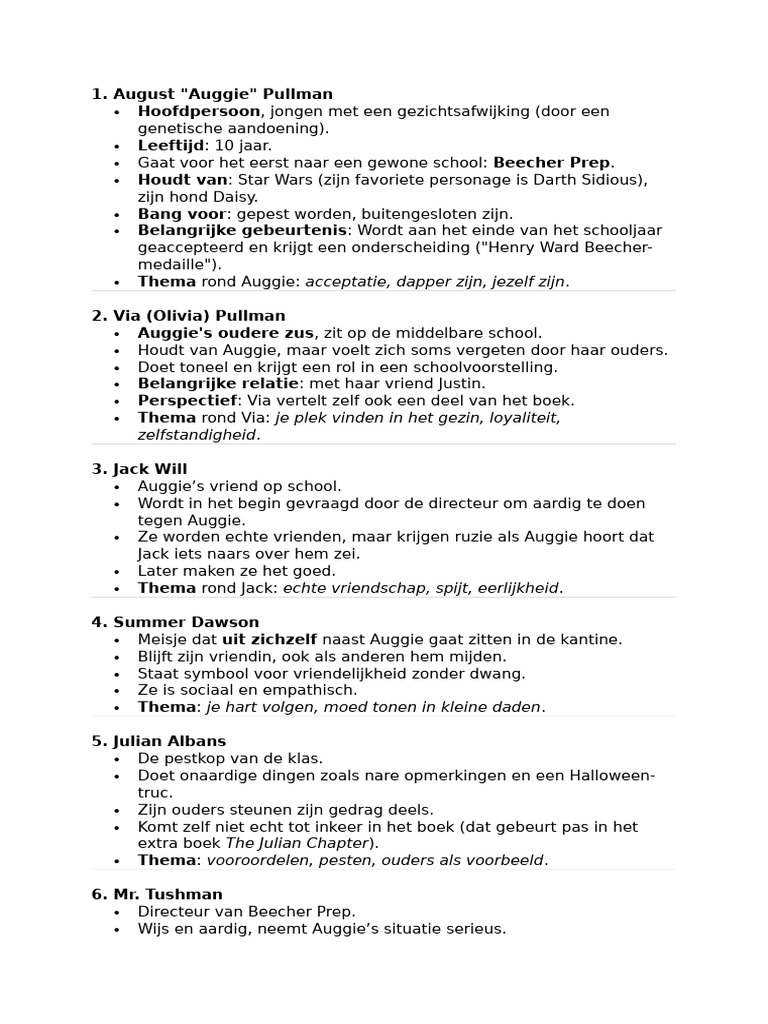 Wonder Engels Toets | PDF