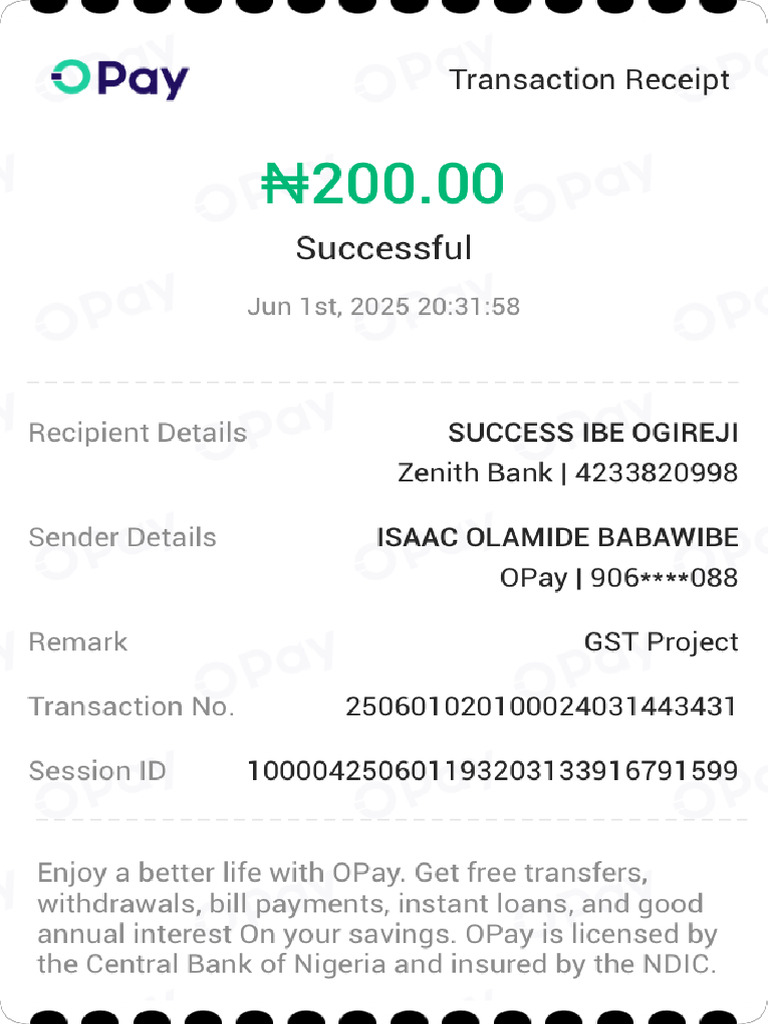 Transaction Receipt-250601020100024031443431 | PDF
