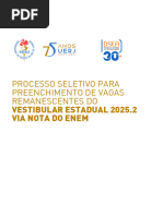 Edital de Ingresso CAp-UERJ 2026 | PDF | Bancos | Internet