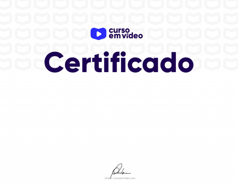Andre Felipe Da Costa MySQL 40 Horas Certificado Curso em Video | PDF