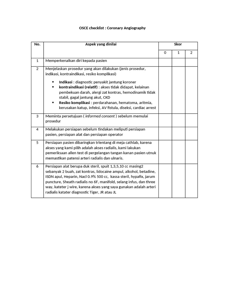 CA Checklist | PDF