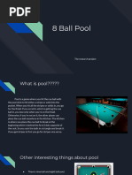 8 Ball Pool Rules | PDF