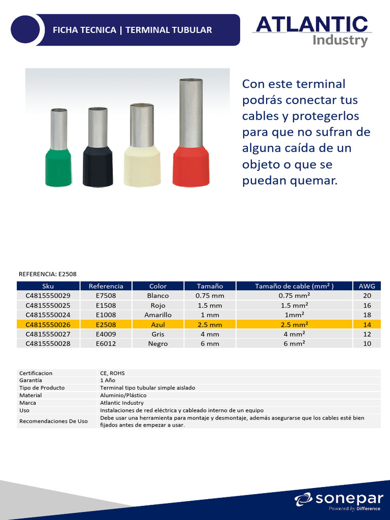 Con Este Terminal Podrás Conectar Tus Cables y Protegerlos para Que No ...