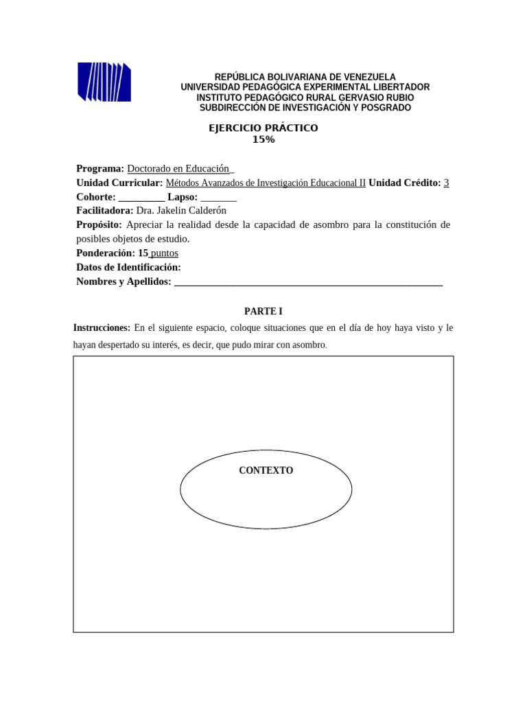 Ejercicio Practico | PDF