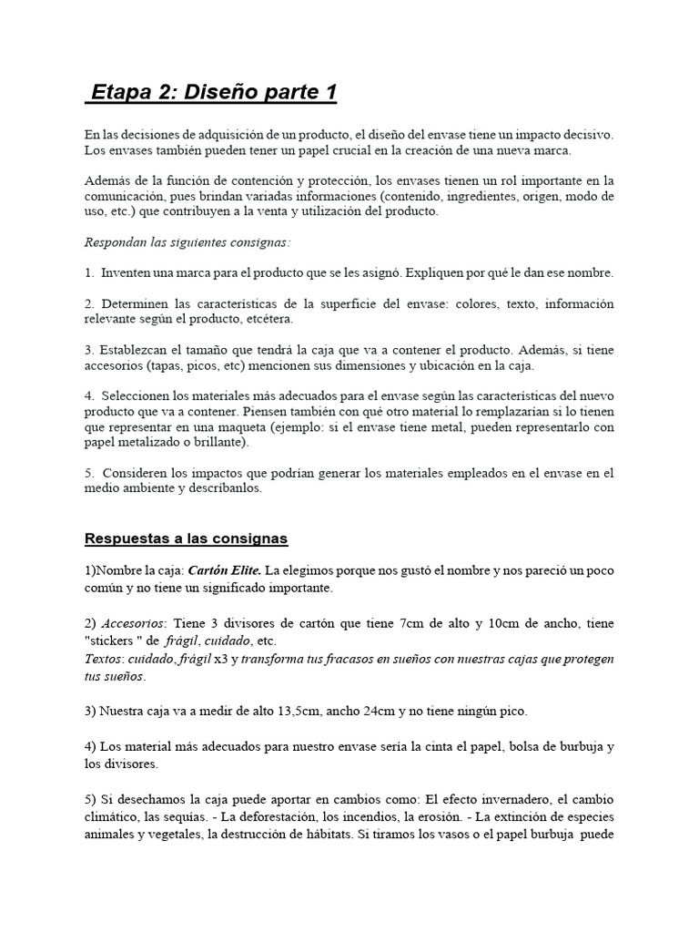 Objeto Frágil Diseño Parte1 | PDF