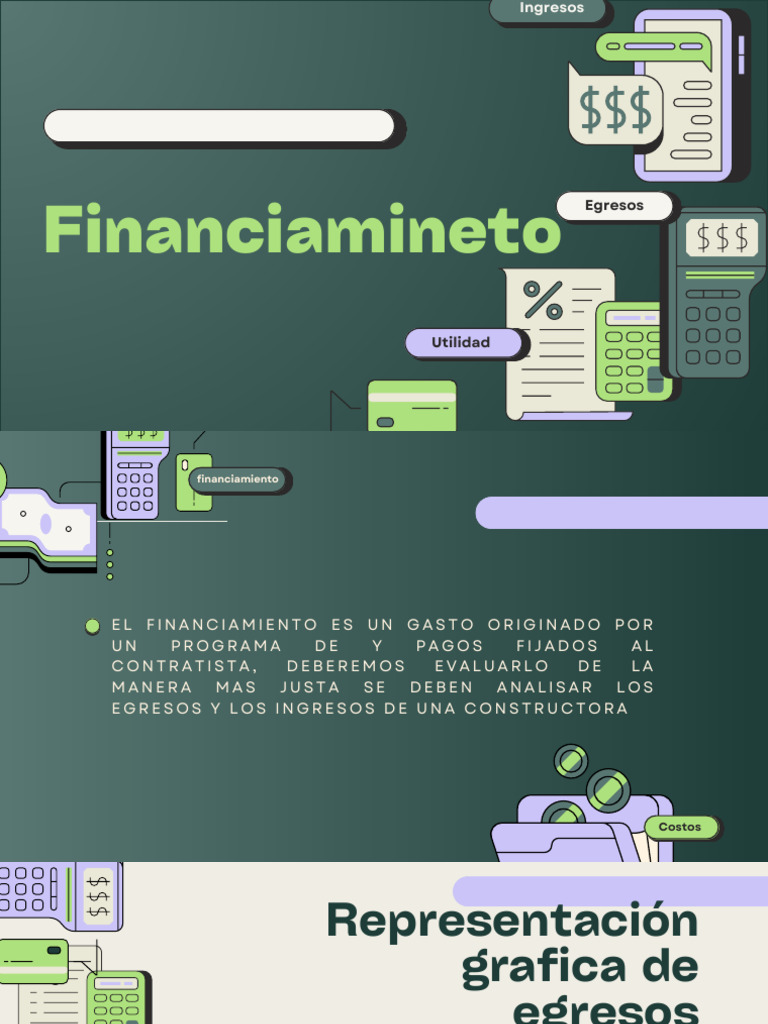 FINANCIAMIENTO | PDF | Inversiones | Interés