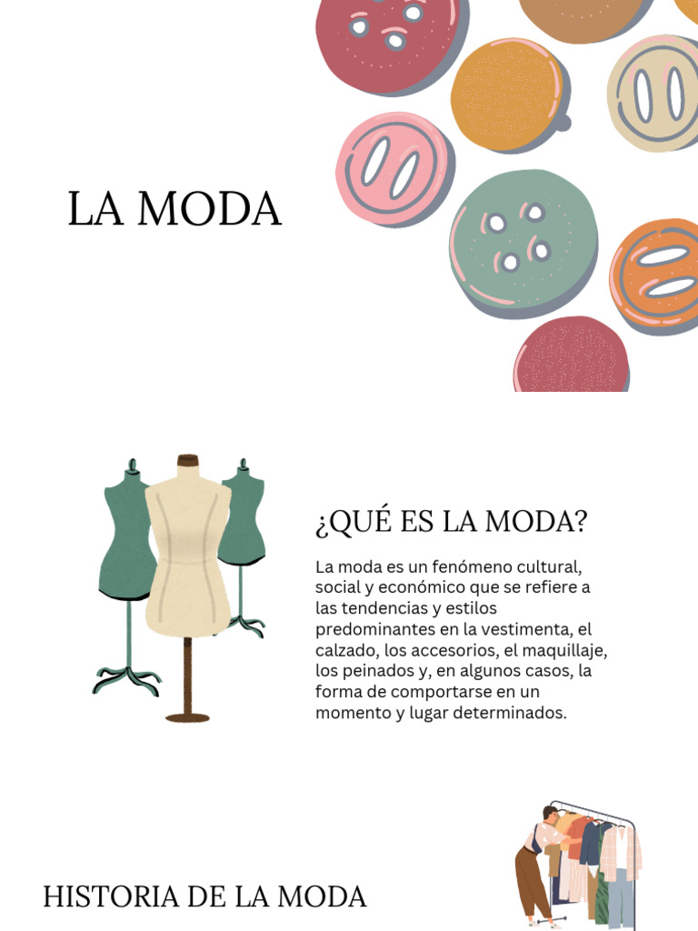 Historia y Tipos de Moda Actual | PDF | Moda | Ropa