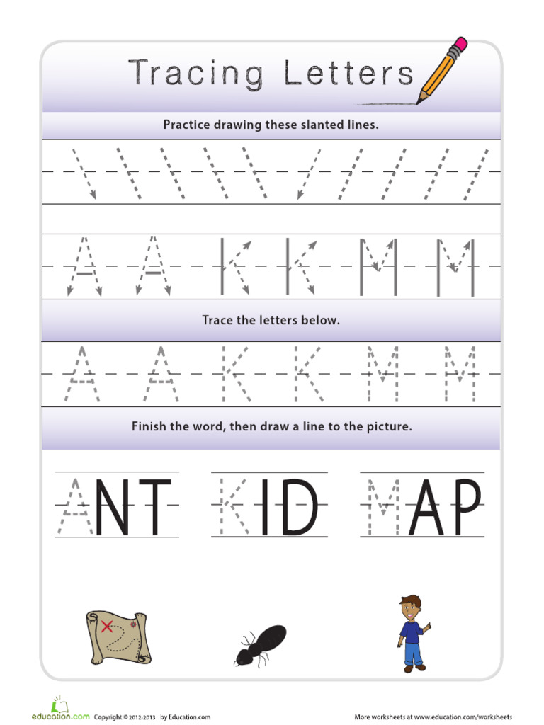 Letter Tracing | PDF