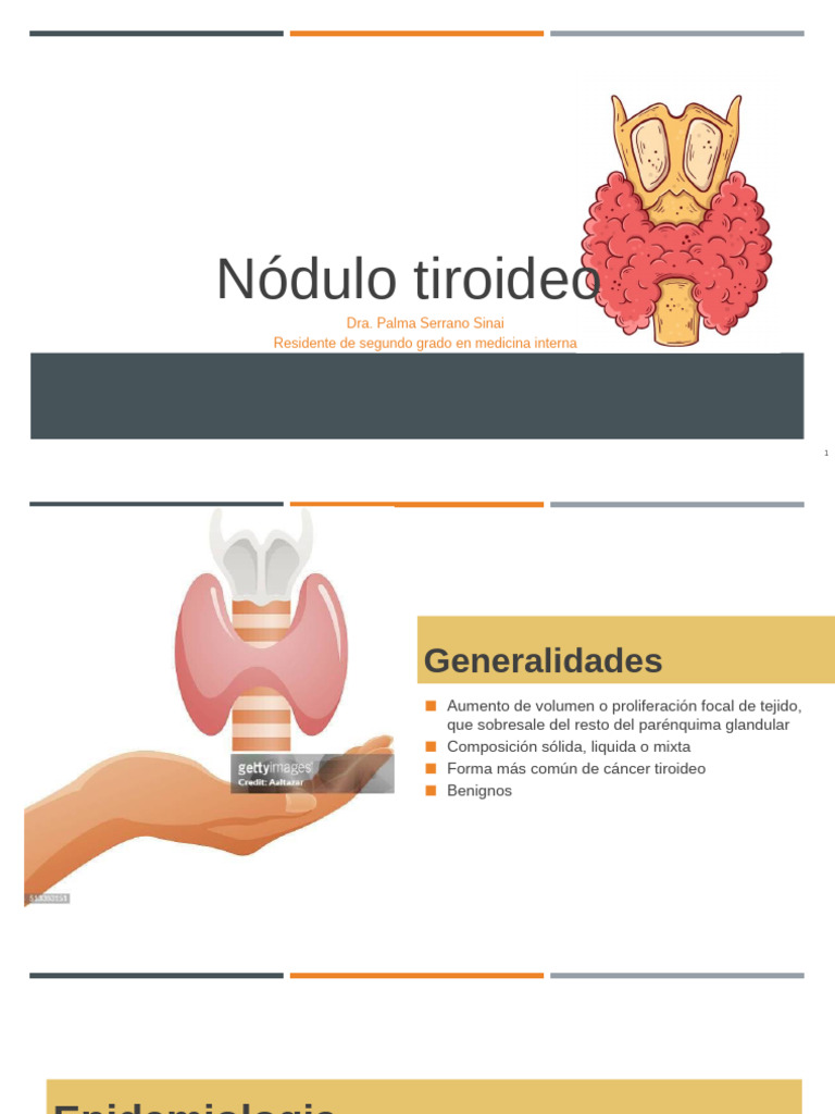 Nodulo Tiroideo y CA Tiroides Sinai | PDF | Medicina | Sistema endocrino