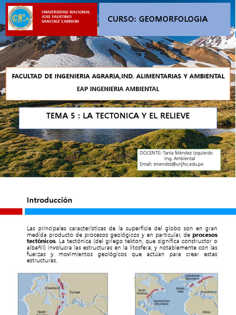 Geo 5 | PDF | Placas tectónicas | Falla (geología)