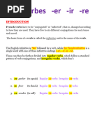 929 French Verb Conjugation Chart | PDF