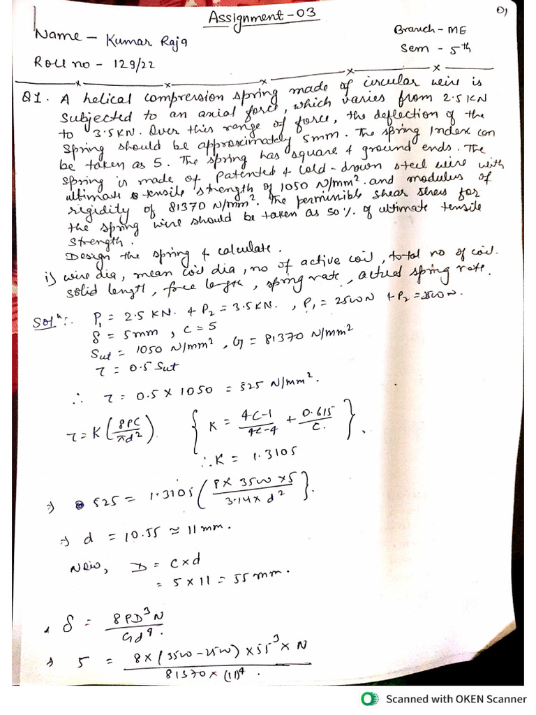 Assignment 3 DME | PDF