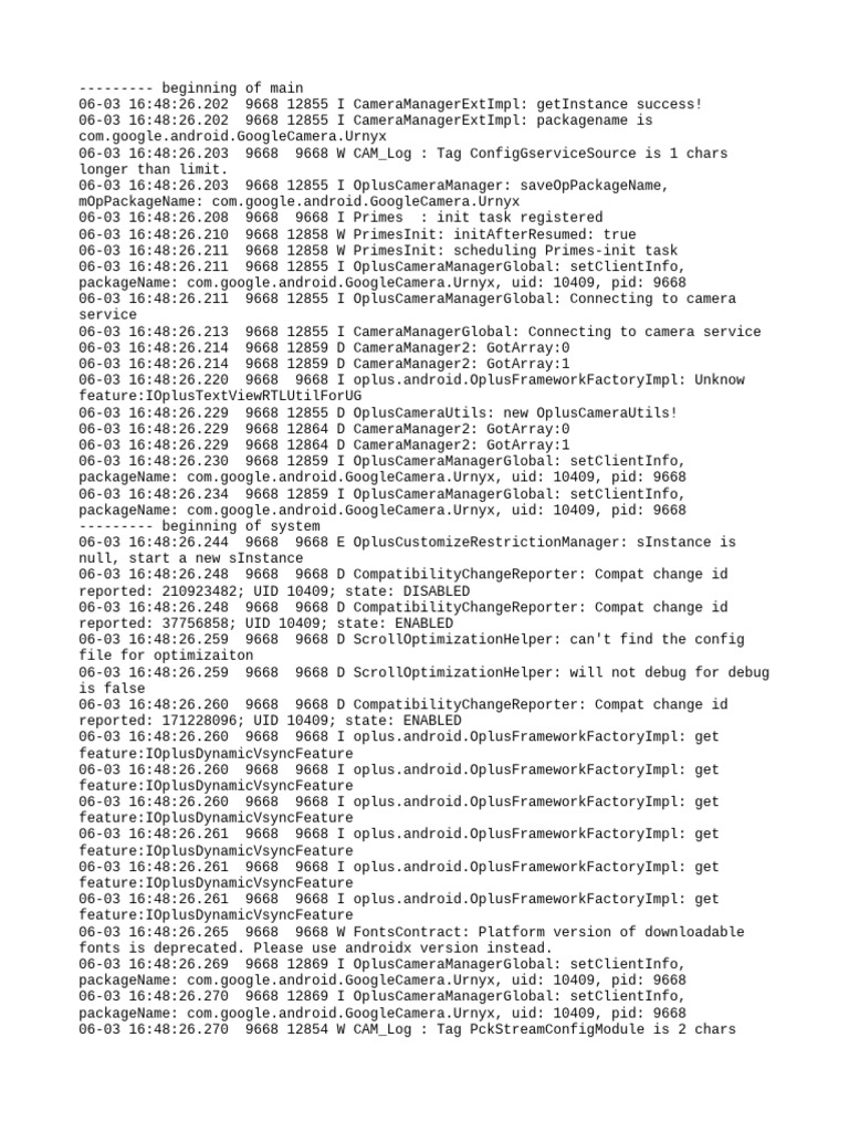 Log Cat 1748958506165 | PDF | Software | Computing