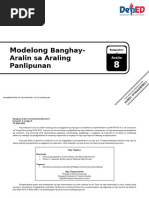 Bow-Ap8 2025-2026 - Matatag C | PDF