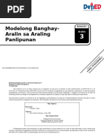 Q3 LAS AP8 Lesson3 Week3 | PDF
