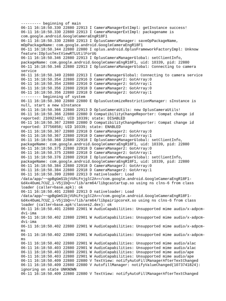 Log Cat 1749637130267 | PDF | Computing | Computer Science
