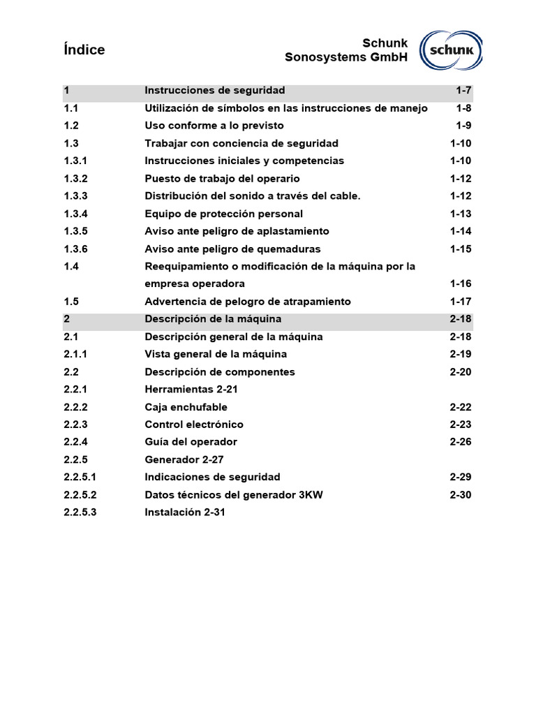 Instrucciones de Seguridad y Manejo de Máquina | PDF | Cobre | Soldadura