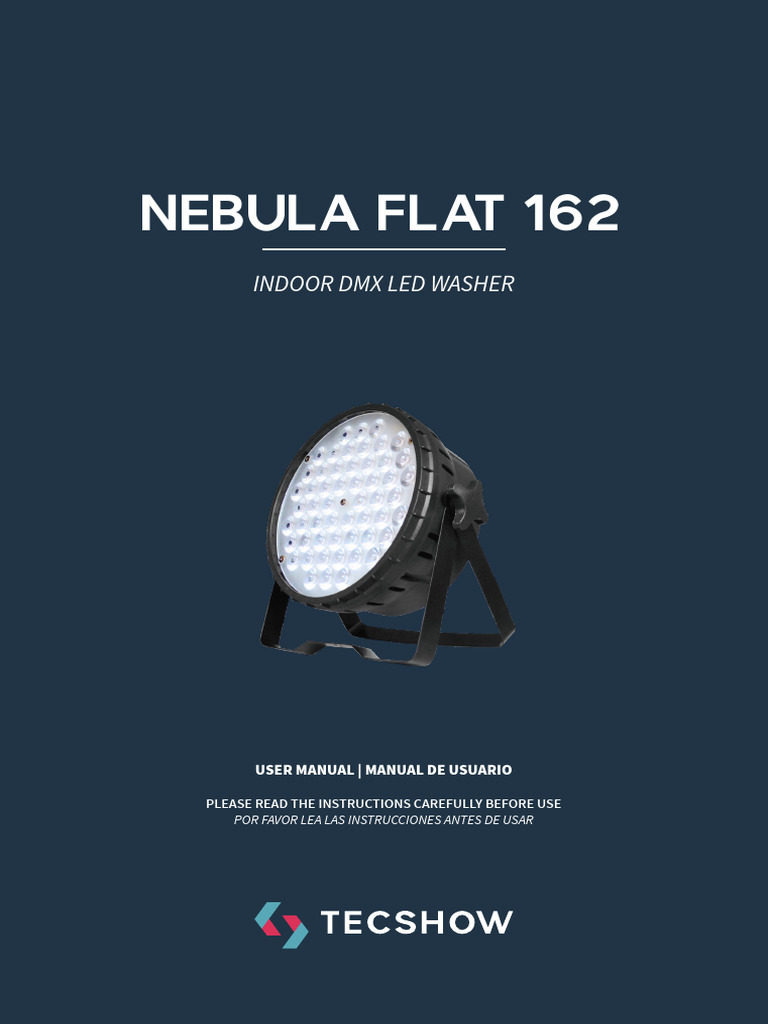 Iluminación - Macaio Tecshow - NEBULA FLAT 162 - Manual de Usuario | PDF | Light Emitting Diode ...
