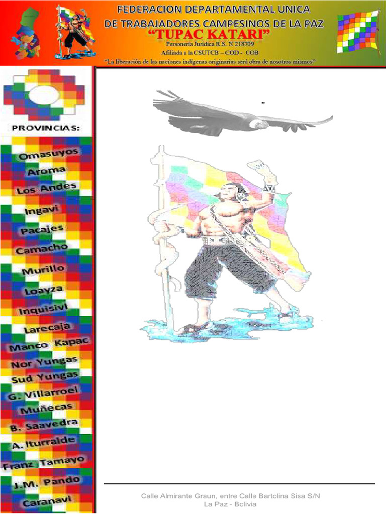 Convocatoria Tupak Katari 888 - 240907 - 232907 | PDF | Gobierno