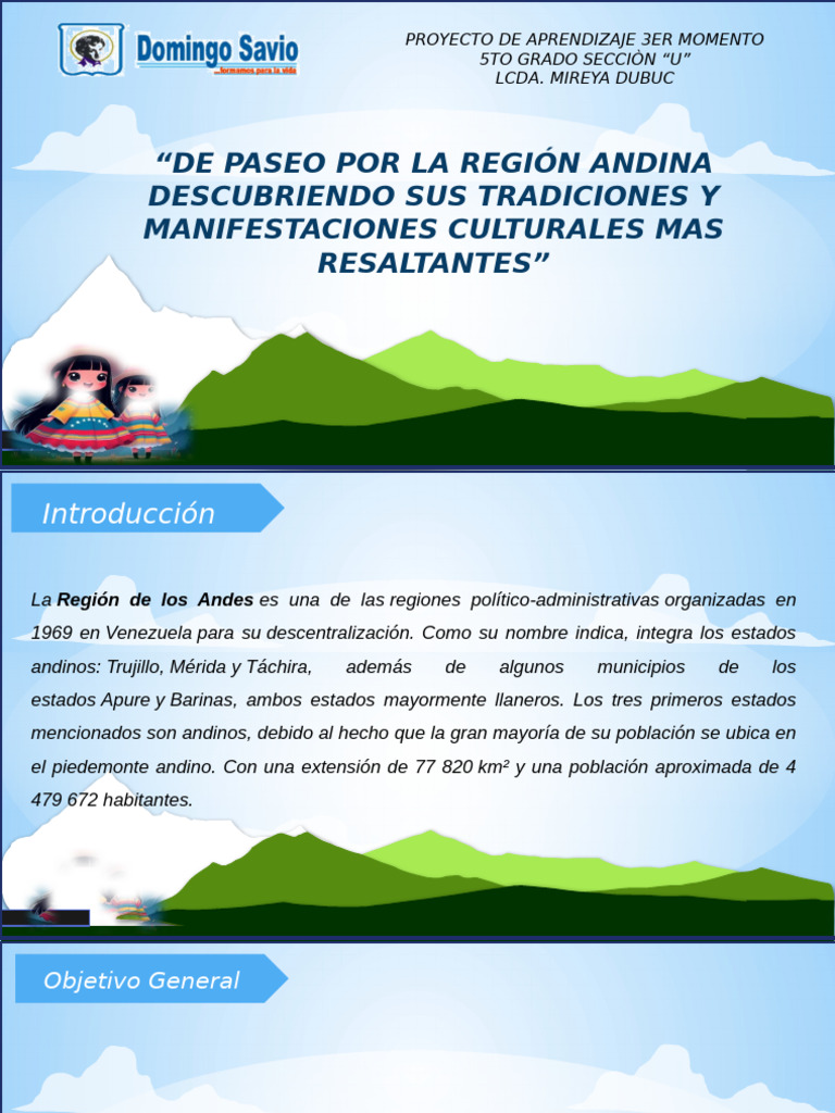 Tradiciones y Cultura de la Región Andina | PDF