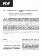 MTT Assay Protocol | PDF