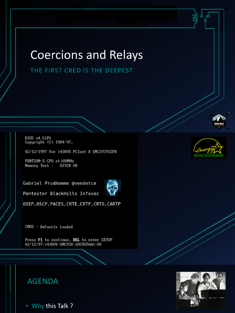 Coercions and Relays The First Cred Is The Deepest | PDF | Data ...